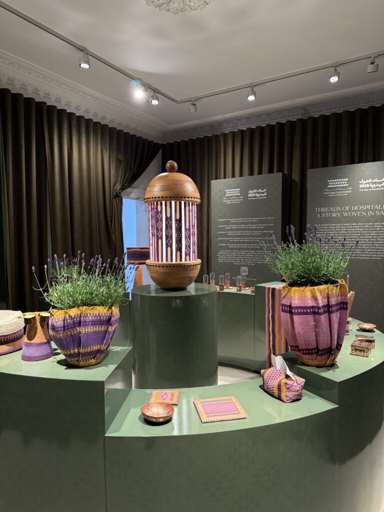 Woven Whispers: Saudi Sadu Weaving at London Craft Week
